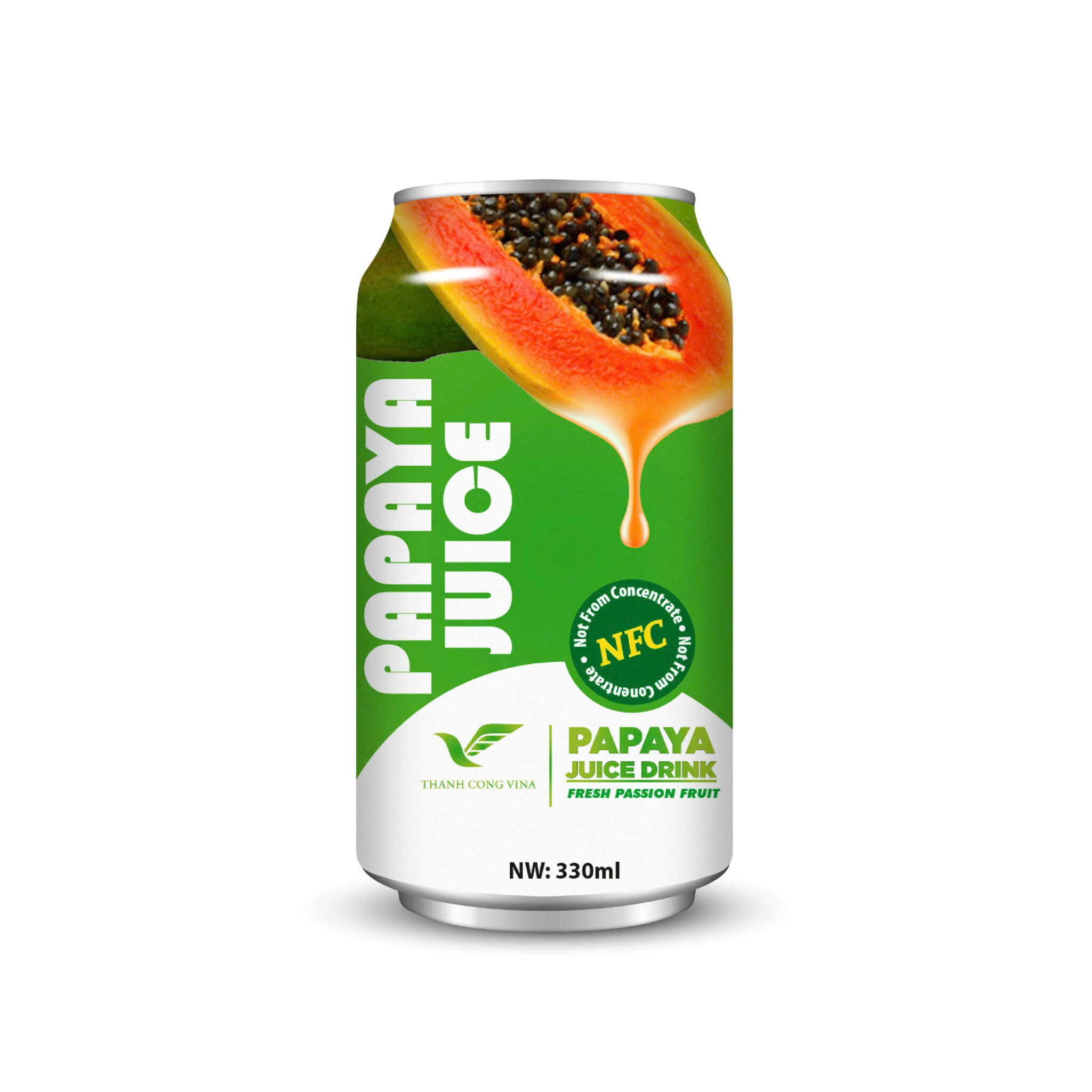 250ml TCVN Canned Orange Juice Drink NFC - Thanh Cong Vina