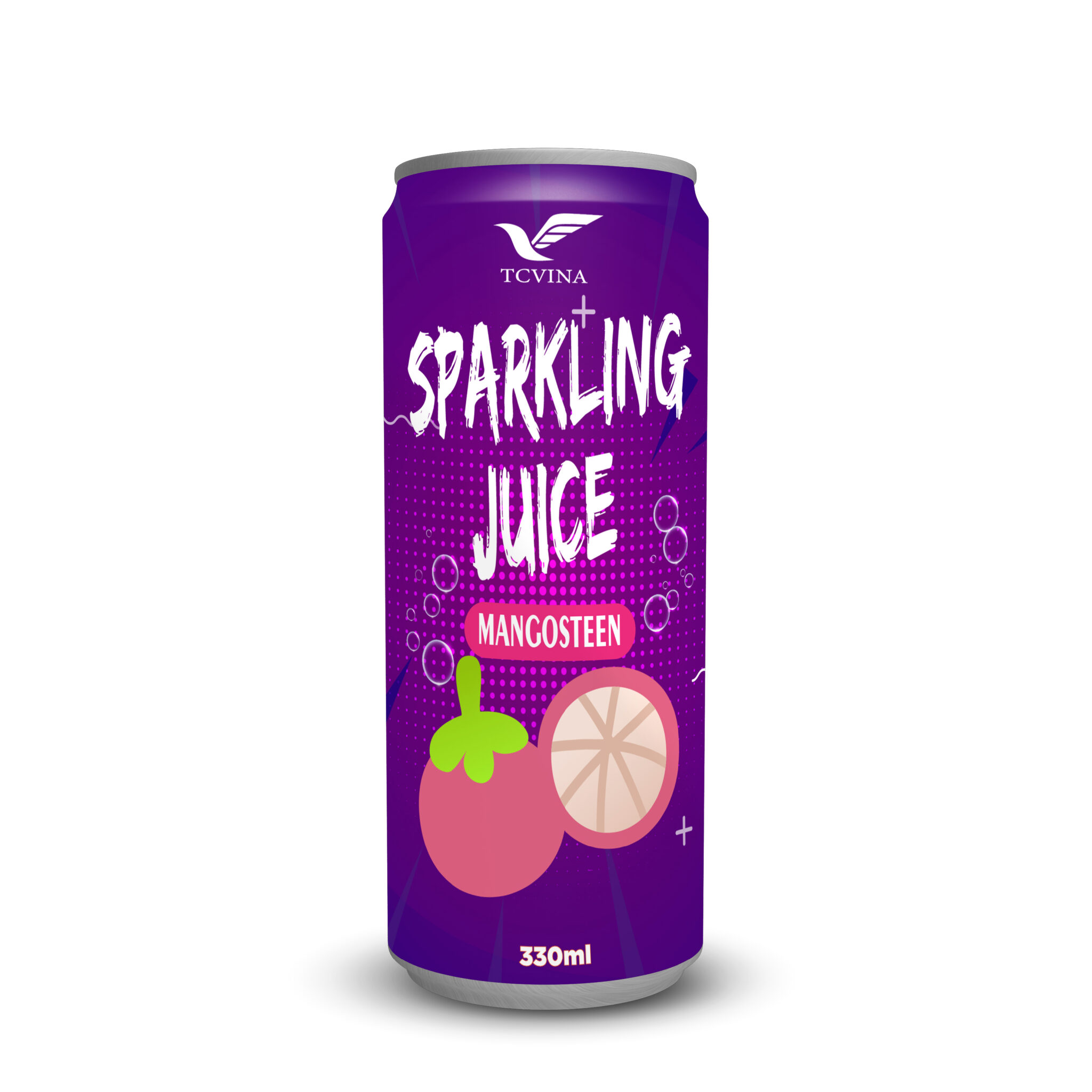 330ml TCVN Sparkling Lychee Juice Drink - Thanh Cong Vina