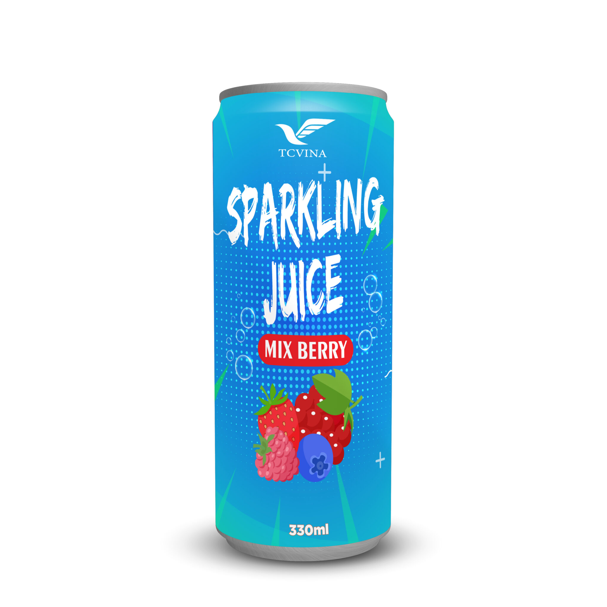 330ml TCVN Sparkling Pink Guava Juice Drink - Thanh Cong Vina