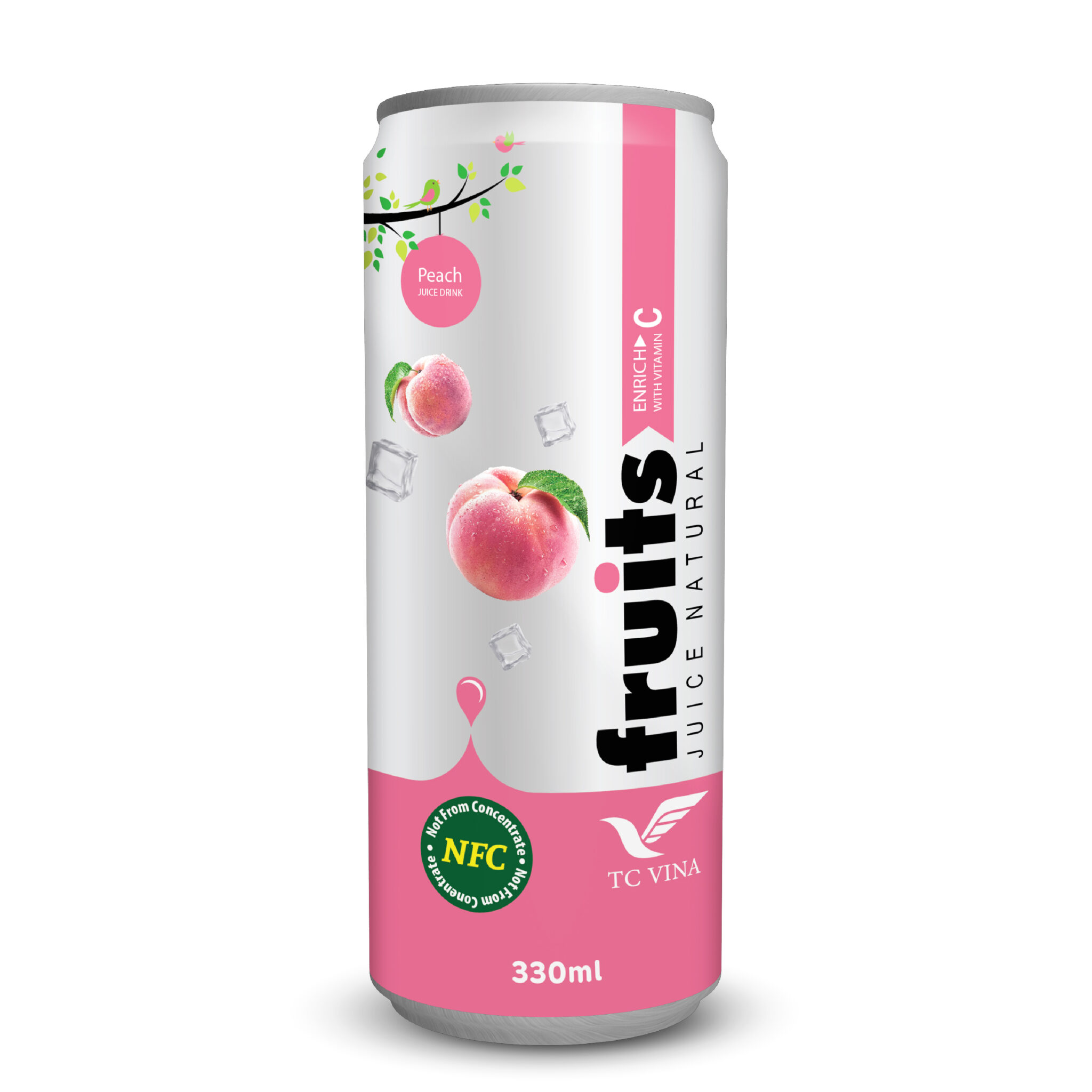 1L TCVN Pet Bottle Natural Apple Fruit Juice - Thanh Cong Vina