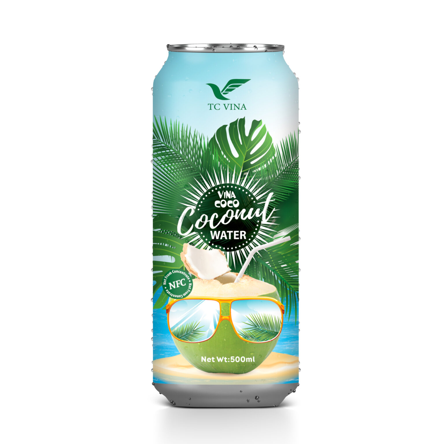 500ml TCVN Canned Coconut Water Original - Thanh Cong Vina