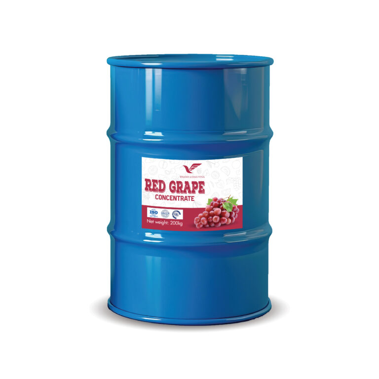 200kg TCVN Drum Red Grape Juice Concentrate - Thanh Cong Vina