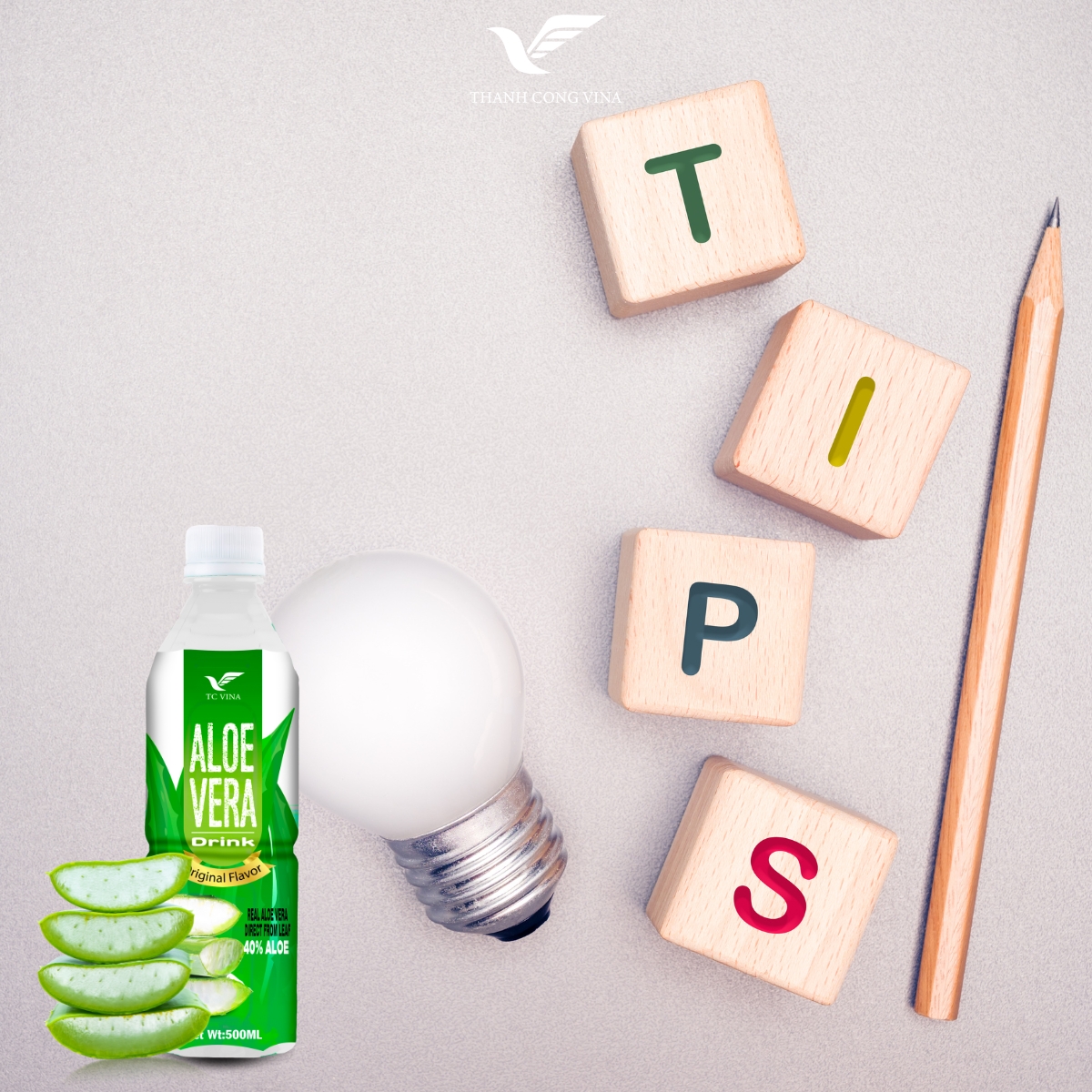 How to Make Fresh Aloe Vera Drink at Home Without Bitterness - Thanh Cong Vina