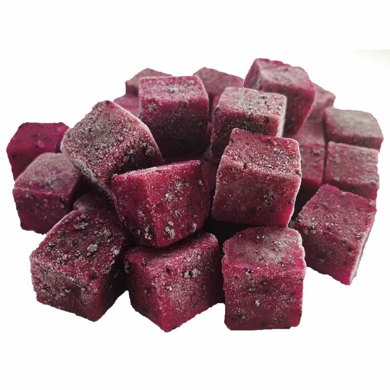 TCVN IQF Frozen Red Dragon Fruit - Thanh Cong Vina