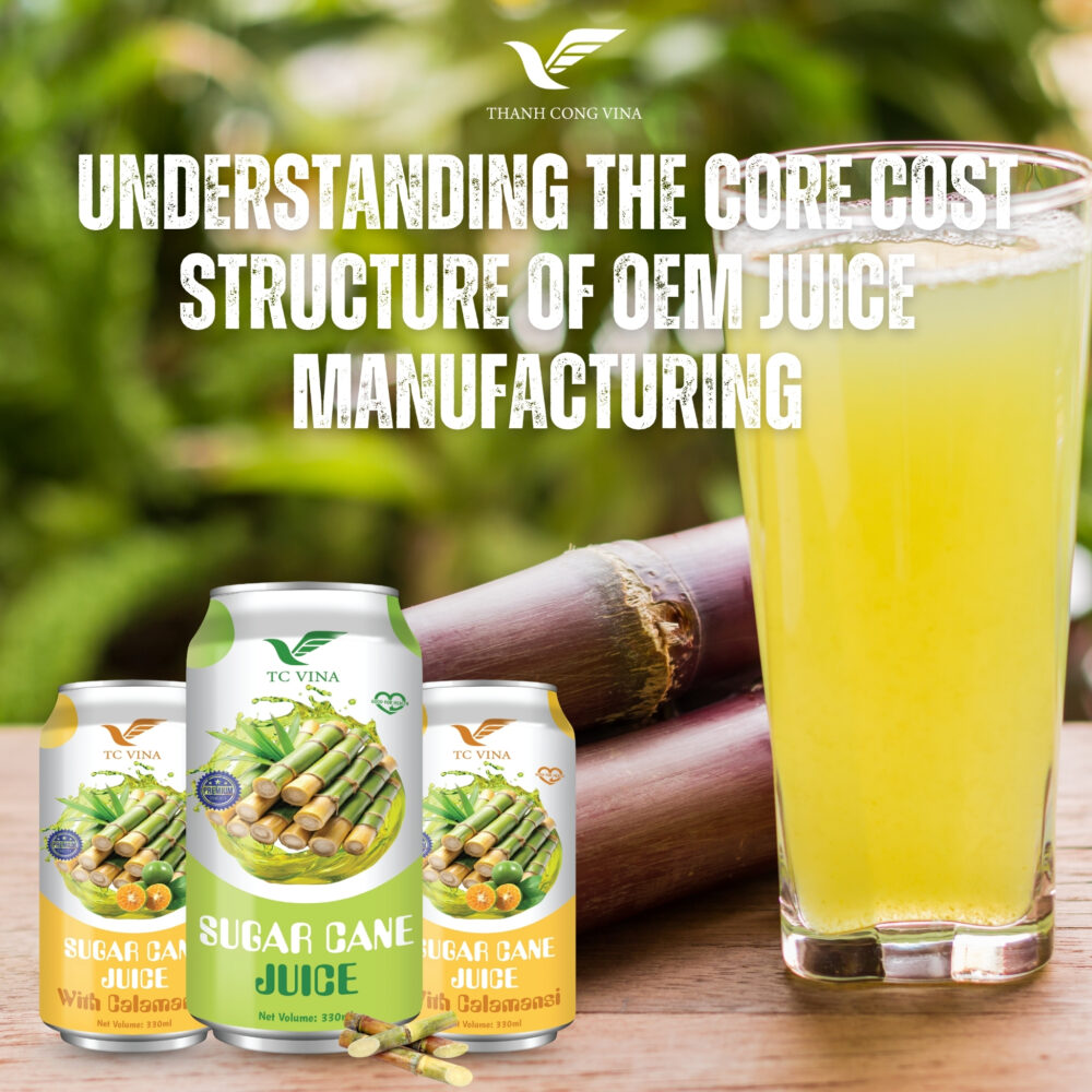 Cost Breakdown of OEM Juice Manufacturing - Thanh Cong Vina
